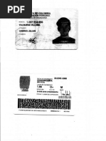 Cedula William | PDF