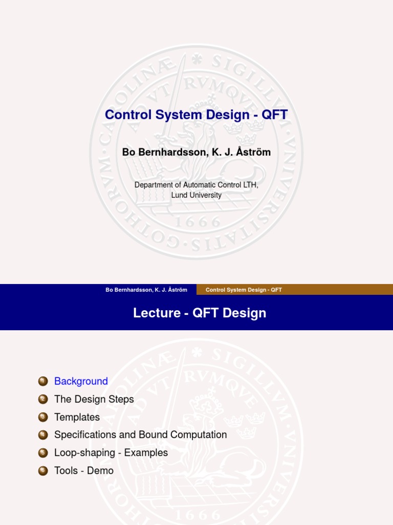 qftrobust18 | PDF | Control Theory | Cybernetics