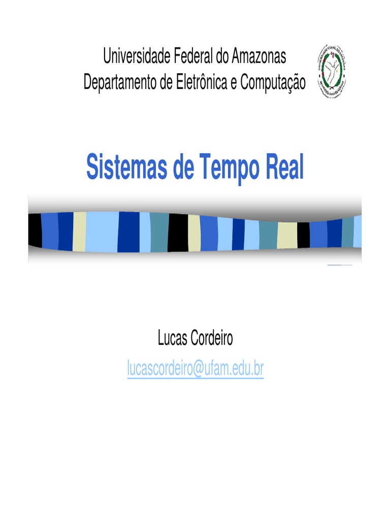 01 Introducao Sistemas de Tempo Real PDF | PDF | Entrada/Saída ...