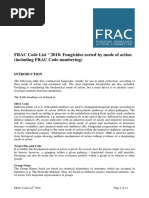 Frac Code List 2024 | PDF | Fungicide | Biosynthesis