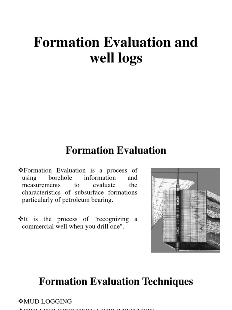 Well Logging and Interpretation PDF | PDF | Gas Chromatography ...