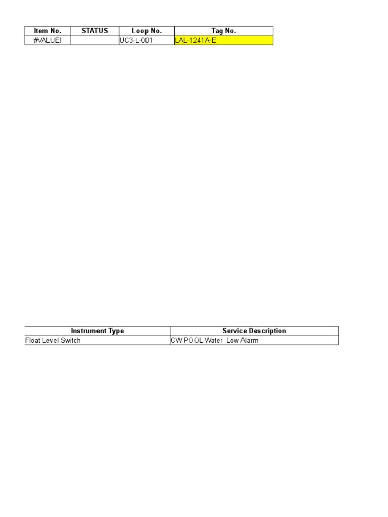Instrument Index 08JUNE19 | PDF | Computing And Information Technology