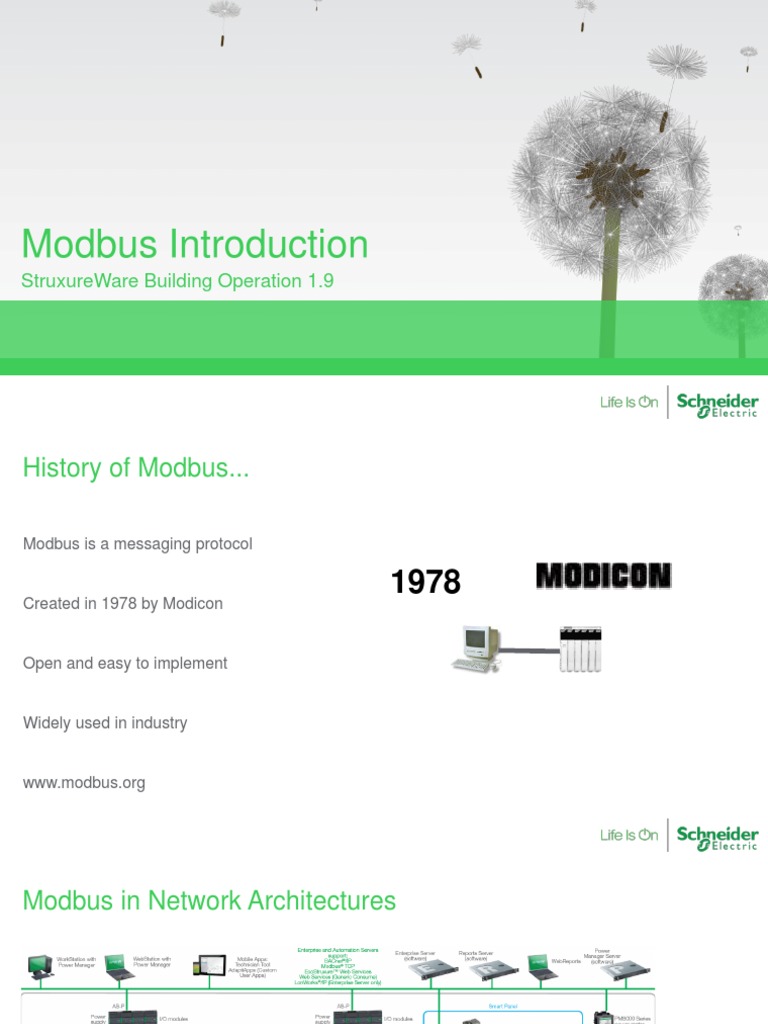 06 Modbus Introduction | PDF | Networks | Information And ...