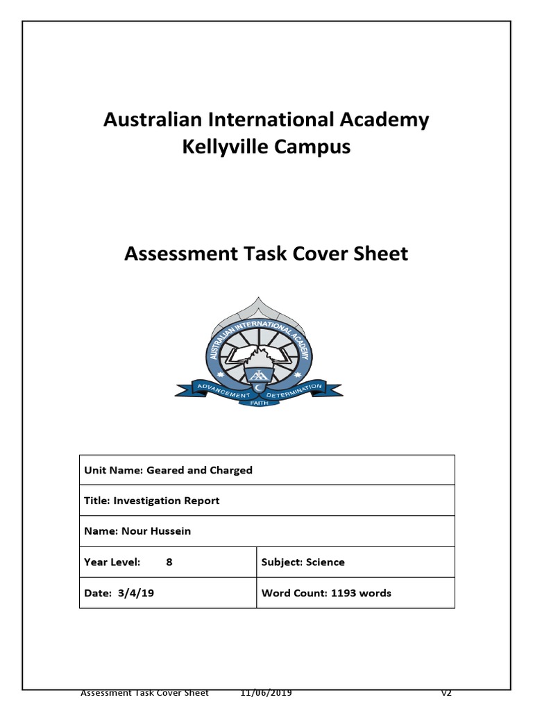 Australian International Academy Kellyville Campus | PDF | Color | Light