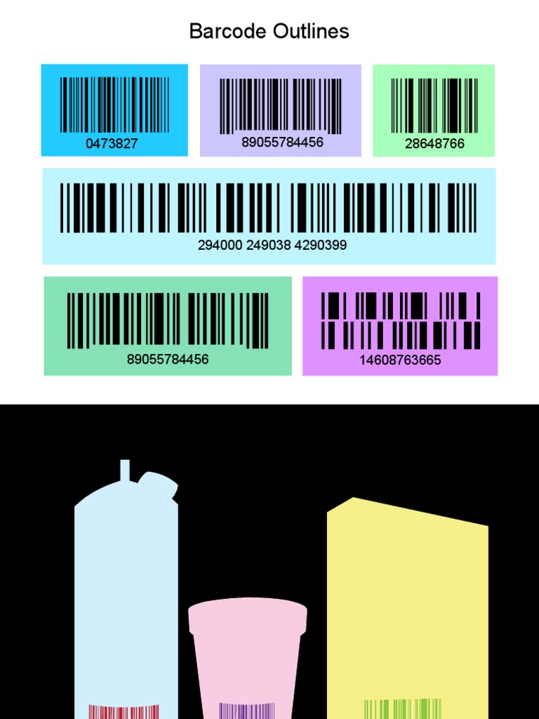 Barcode Outlines | PDF | Art