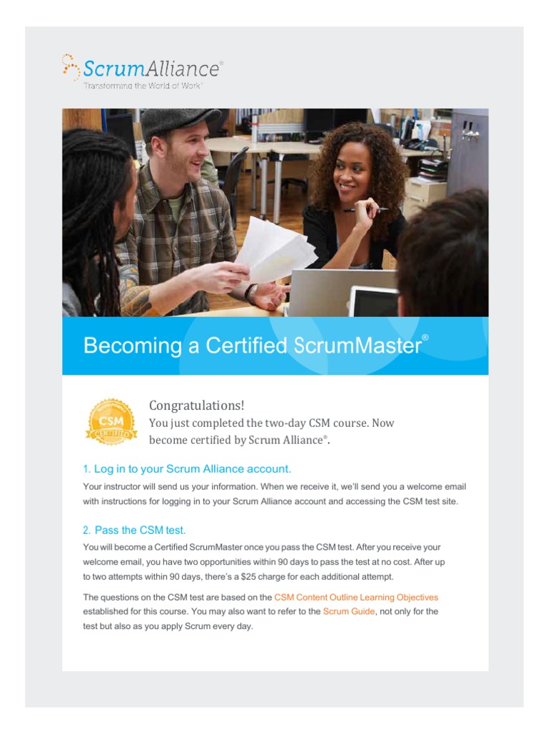 Becoming A Certified ScrumMaster | PDF | Communication | Computing