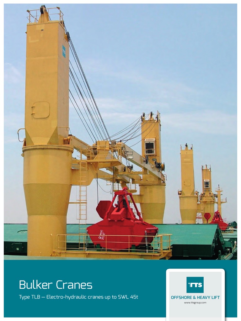 TTS Bulker-Cranes-TLB 2014 | PDF | Crane (Machine) | Manufactured Goods