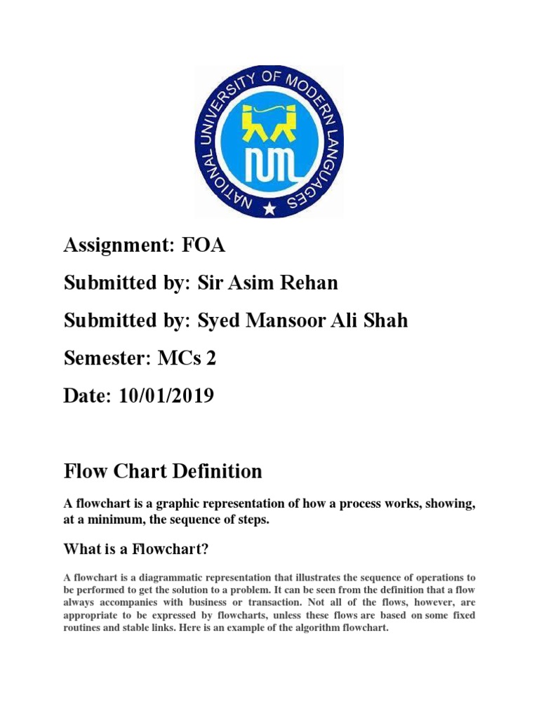 Flow Chart Definition | PDF | Information Science | Computer Programming