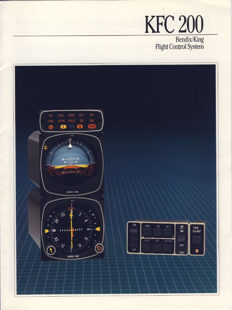 Autopilot KFC200 | PDF | Automation | Remote Control