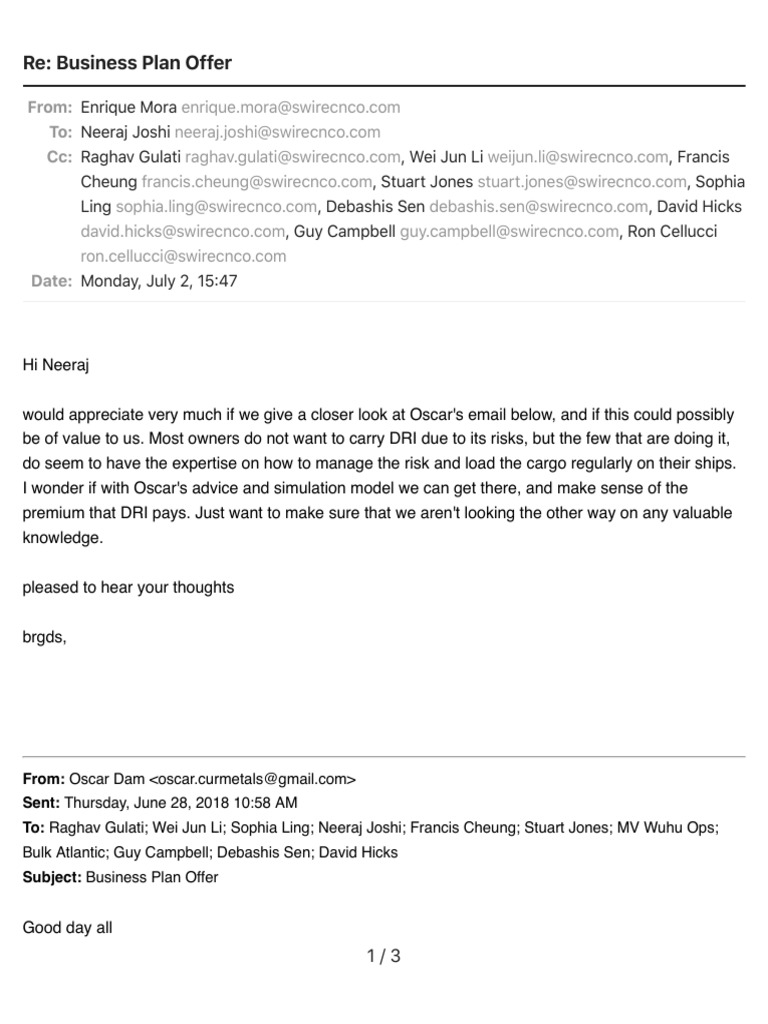 Autluk PDF Cargo Business