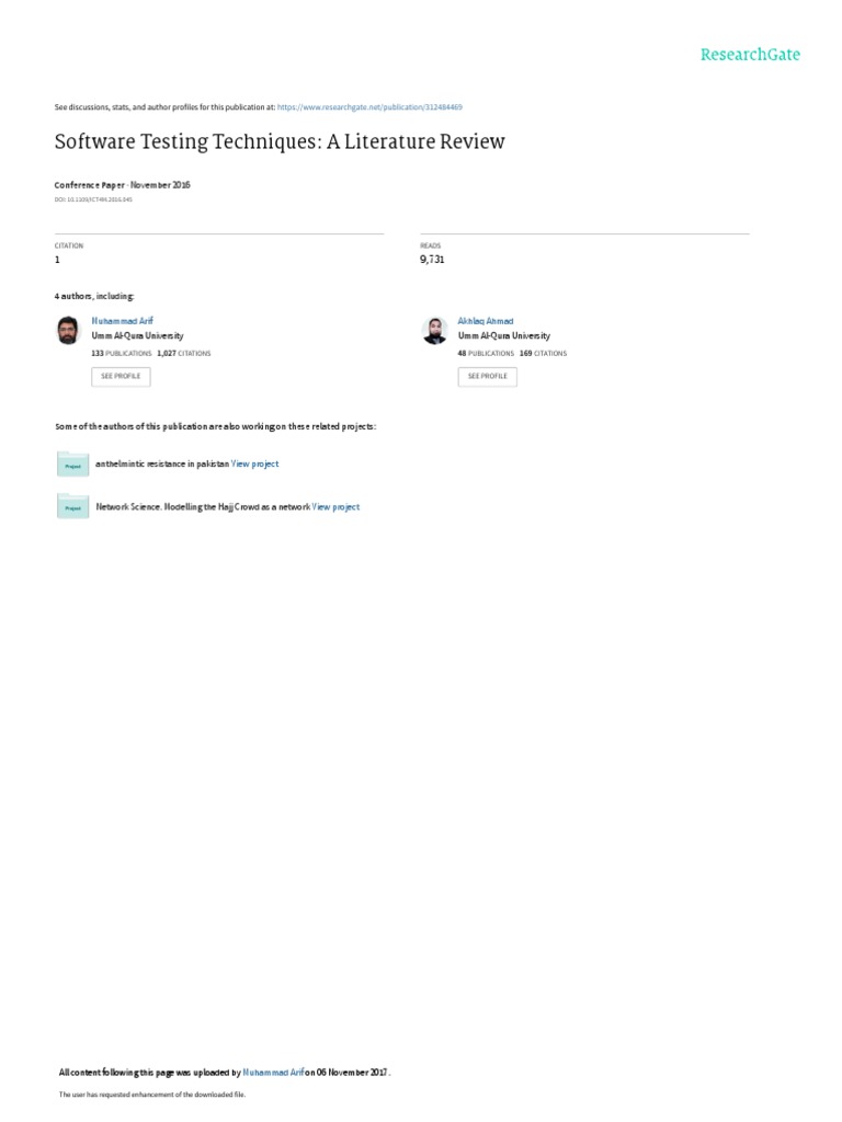 Research Paper On Software Testing | PDF | Software Release Life Cycle ...