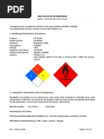 Rombo Nfpa Acetileno Oxigeno | PDF