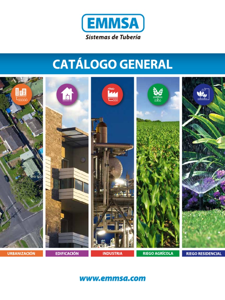 EMMSA Catalogo General | PDF | Tubería (transporte de fluidos) | Cobre