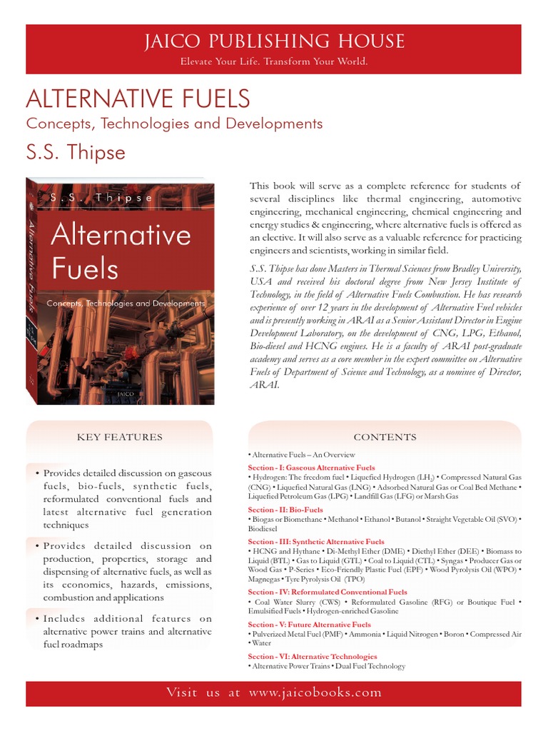 J-1996 Alternative Fuels PDF | PDF | Alternative Fuel | Fuels