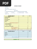 VFS Visa Checklist Detailed Subdocs | PDF | Receipt | Travel Visa