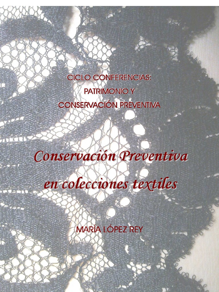 Ciclo Conferencias - Patrimonio y Conservación Preventiva Conservación Preventiva en Colecciones ...