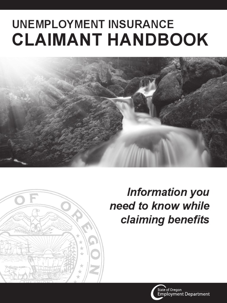 Claimant Handbook: Unemployment Insurance | PDF | Unemployment Benefits ...