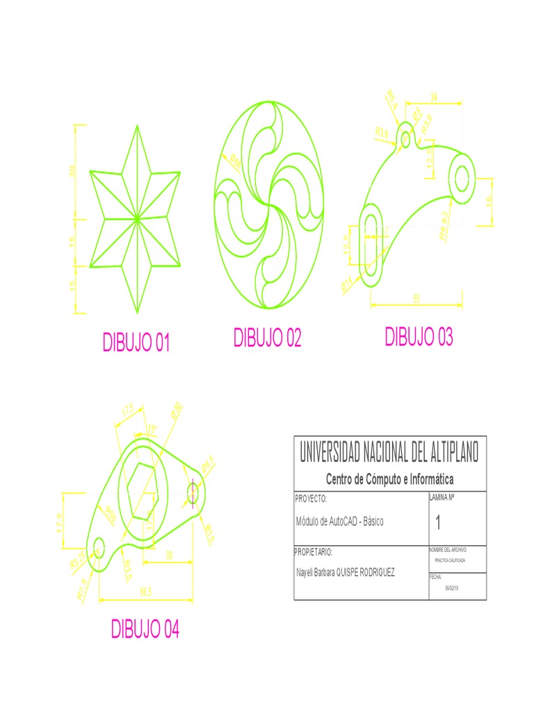 Autocad Con Rotulo PDF | PDF