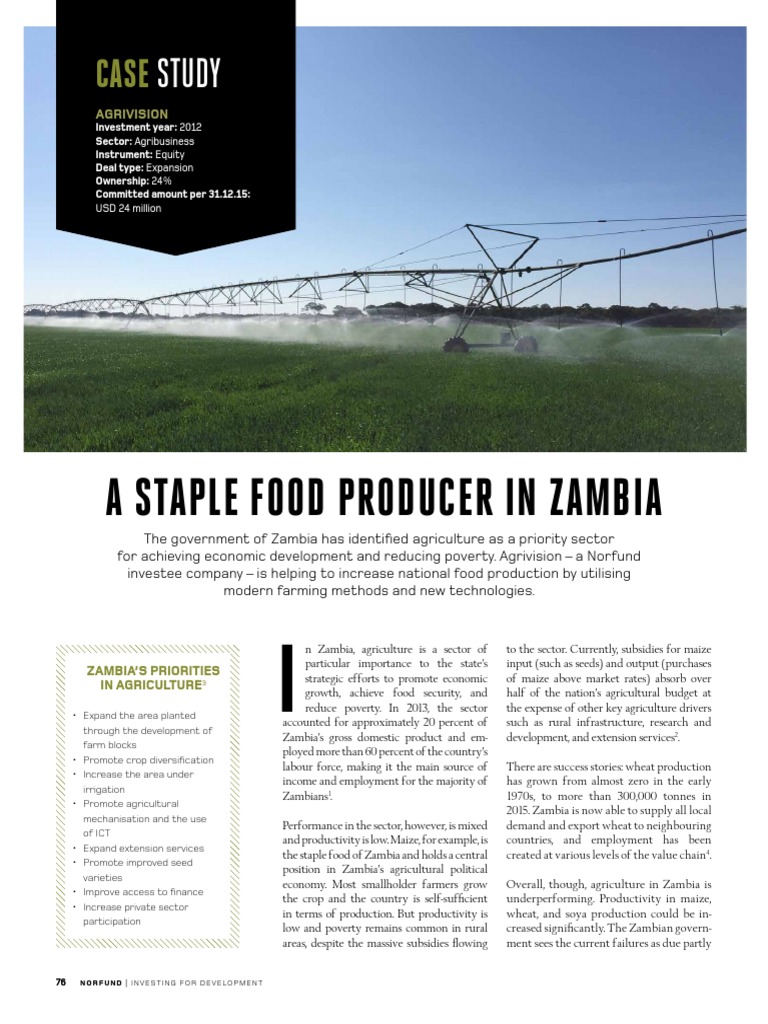 Agrivision Case Study (ID 227662) | PDF | Wheat | Agriculture