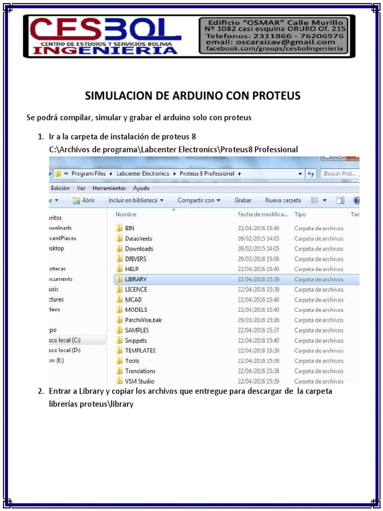 Simulacion de Arduino Con Proteus | PDF | Arduino | Informática