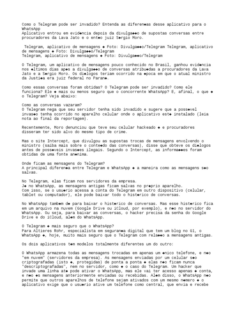 Como Invadir Telegram | PDF | Celulares | Internet