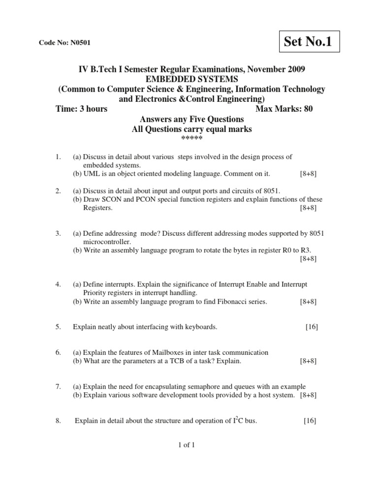 Embedded Systems SRS | Download Free PDF | Embedded System | Assembly ...