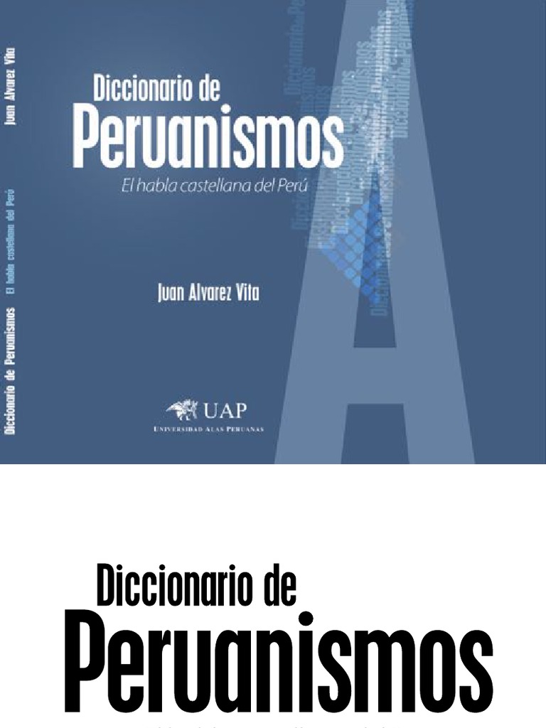 Diccionario de Peruanismos | PDF