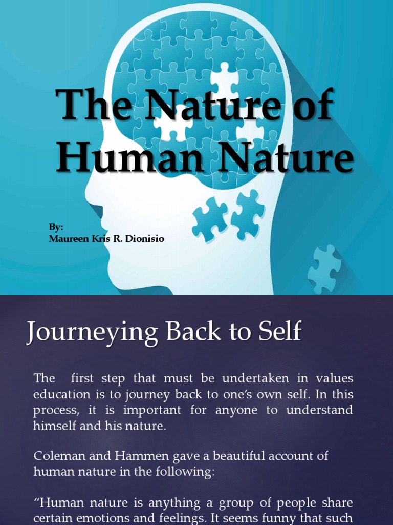 The Nature of Human Nature | PDF | Id | Psychological Theories