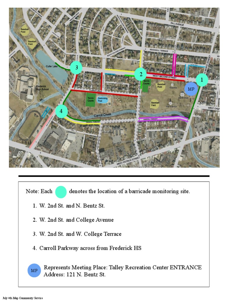 Baker Park Map | PDF
