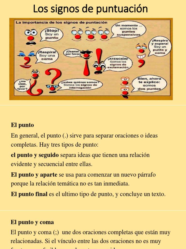 Signos de Puntuacion 1 | PDF | Coma | Comillas