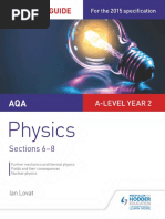 AQA A Level Physics Equation Sheet | PDF | Electromagnetic Field | Velocity