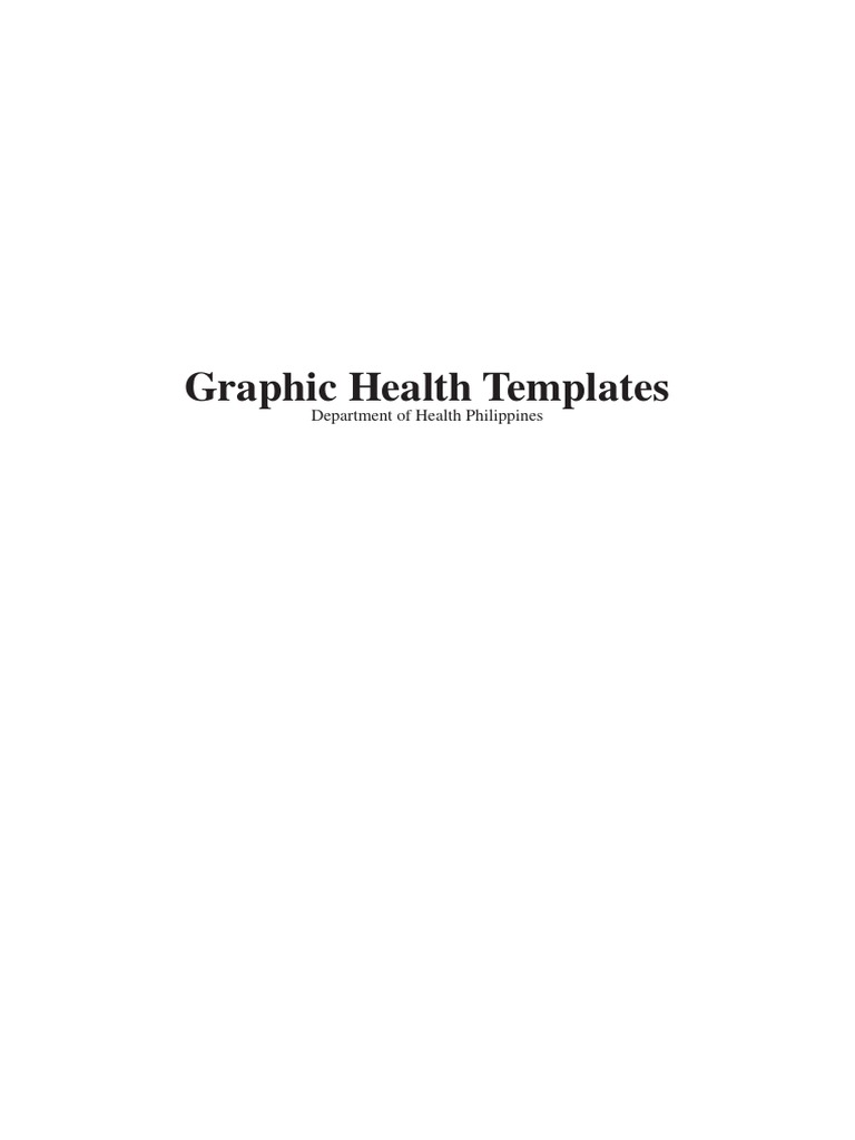 DOH Graphic Health Warning Templates | PDF | Graphic Design | Color