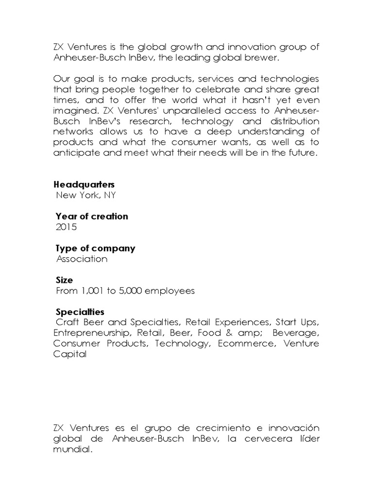 ZX Ventures: Promoviendo la innovación y el crecimiento global de ...
