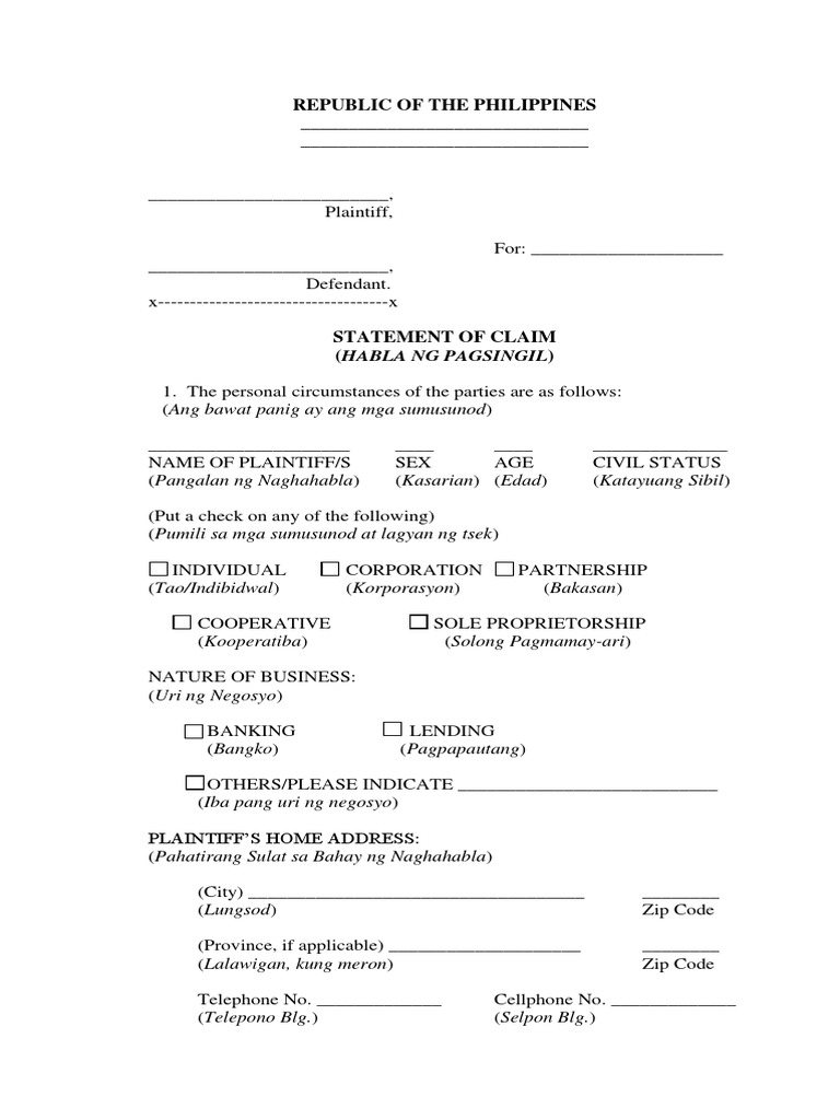 Habla NG Pagsingil | PDF