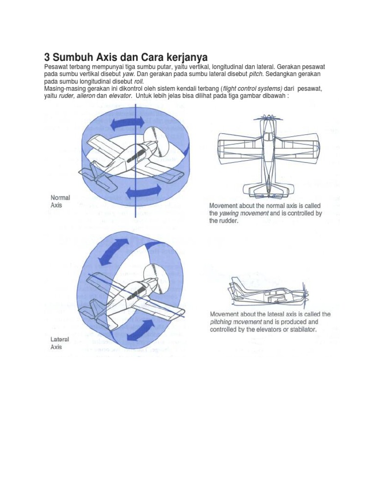 3 Sumbuh Axis Dan Cara Kerjanya | PDF