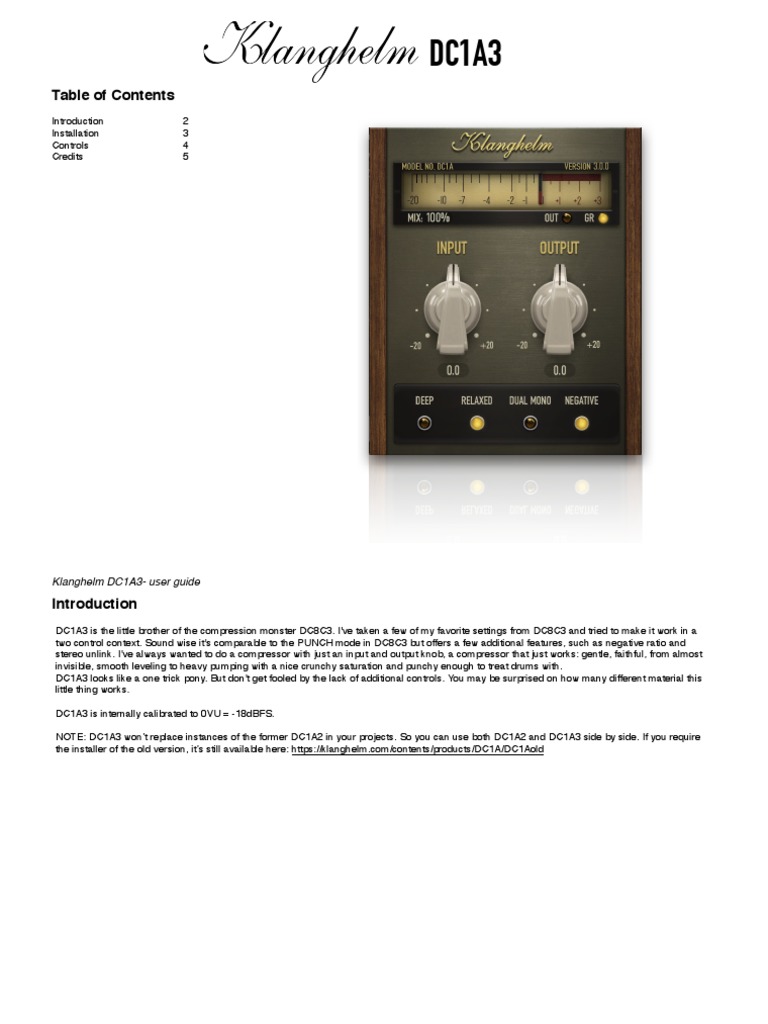 Manual Compresor DC1A3 | PDF | Computing | Software