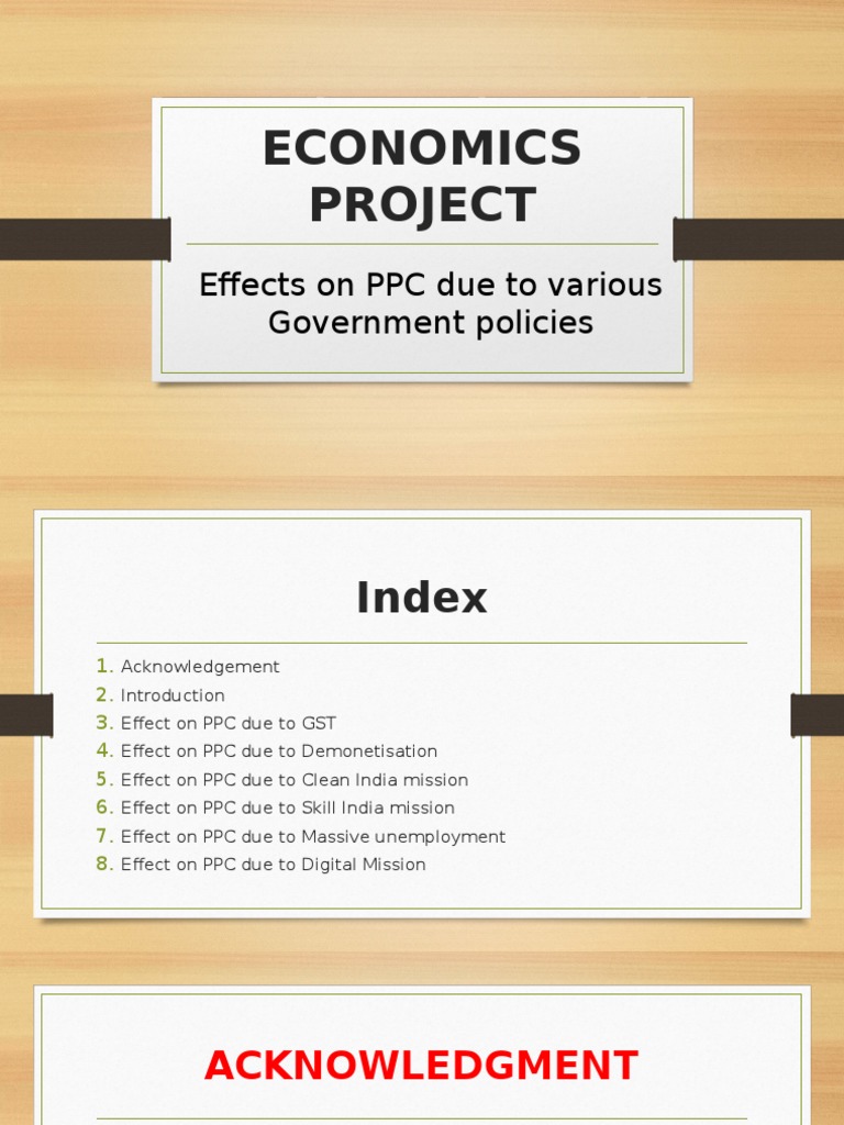 Effects of Government Policies on PPC | PDF | Value Added Tax | Taxes