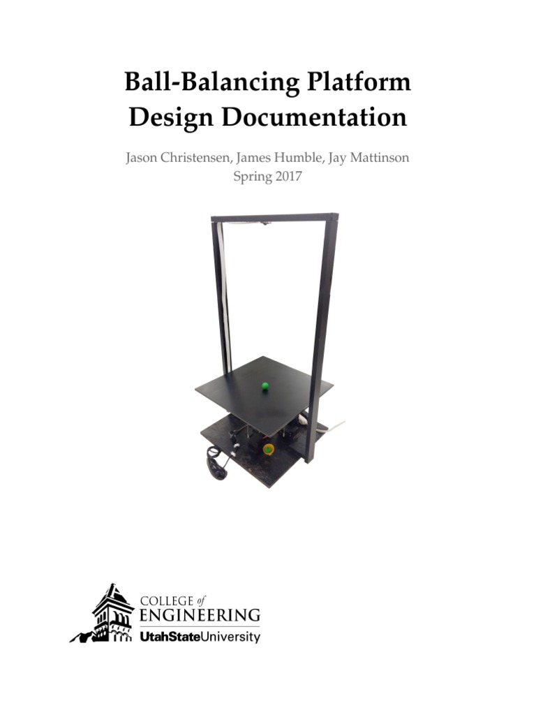 Ball-Balancing Platform Design Guide | PDF | Raspberry Pi | Machines