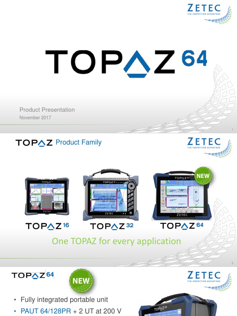 Topaz64 With FMC TFM | PDF | Imaging | Optics