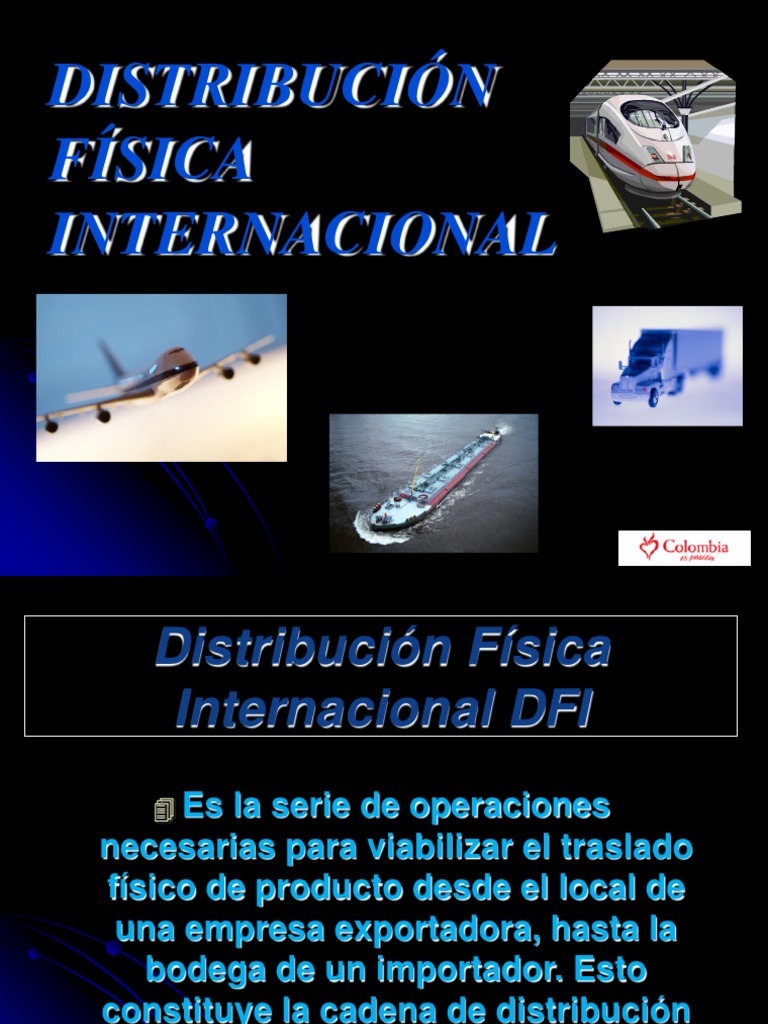 Conceptos de DFI | PDF | Logística | Comercio