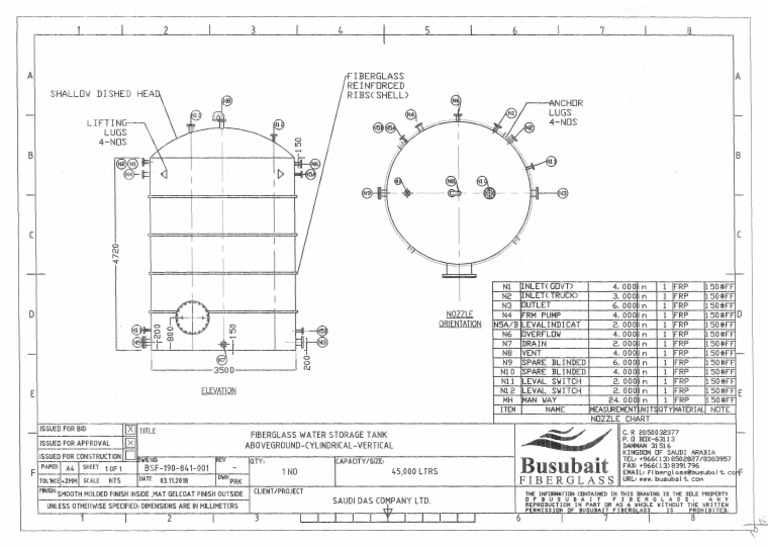 Storage Tank Inspection Report Form | PDF