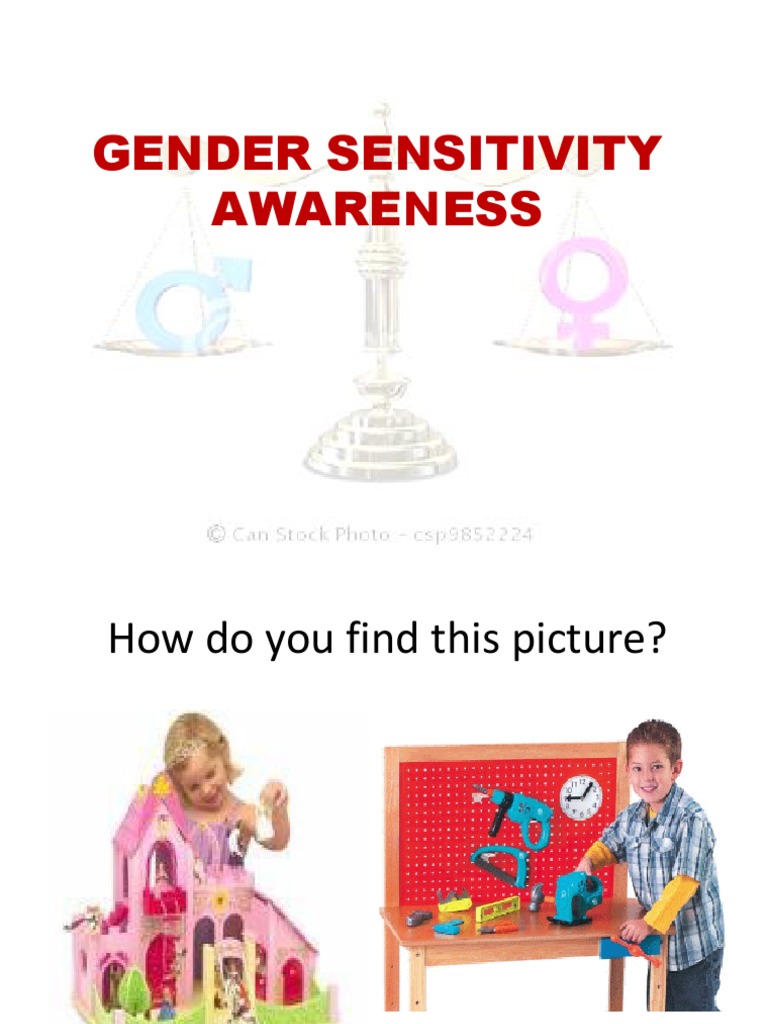 Gender Sensitivity (Sex Gender) | PDF | Gender Role | Gender