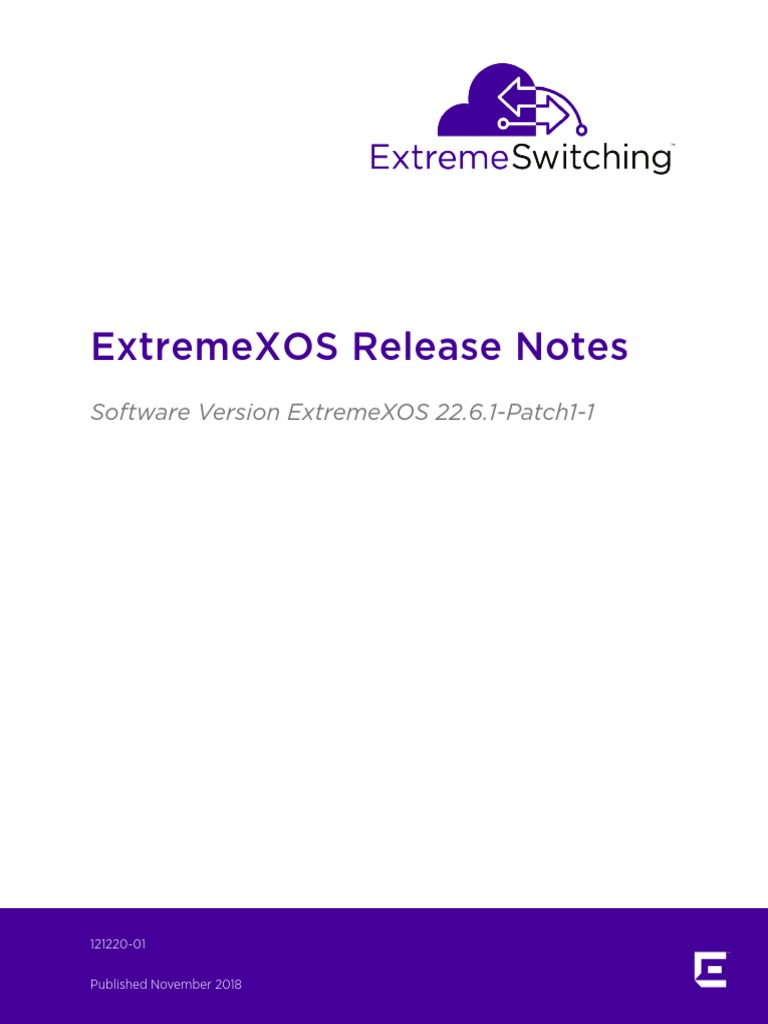 Extreme Networks | PDF | Network Switch | Ip Address