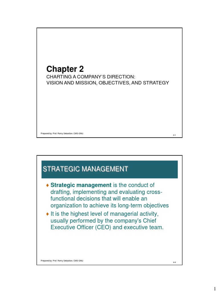 2 Strategic Management Process-1 | Download Free PDF | Strategic ...
