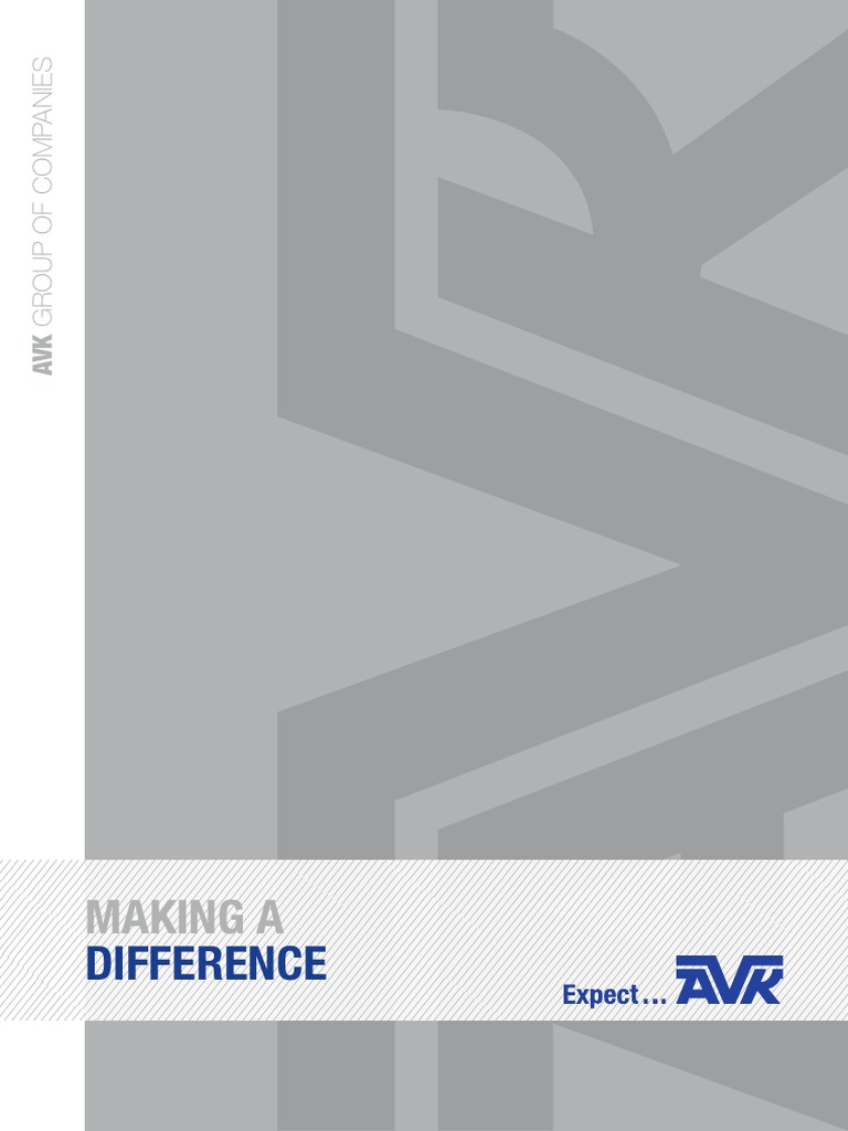 AVK Corporate Brochure PDF | PDF | Valve | Supply Chain