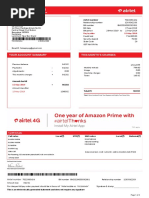 Sample Water Bill | PDF