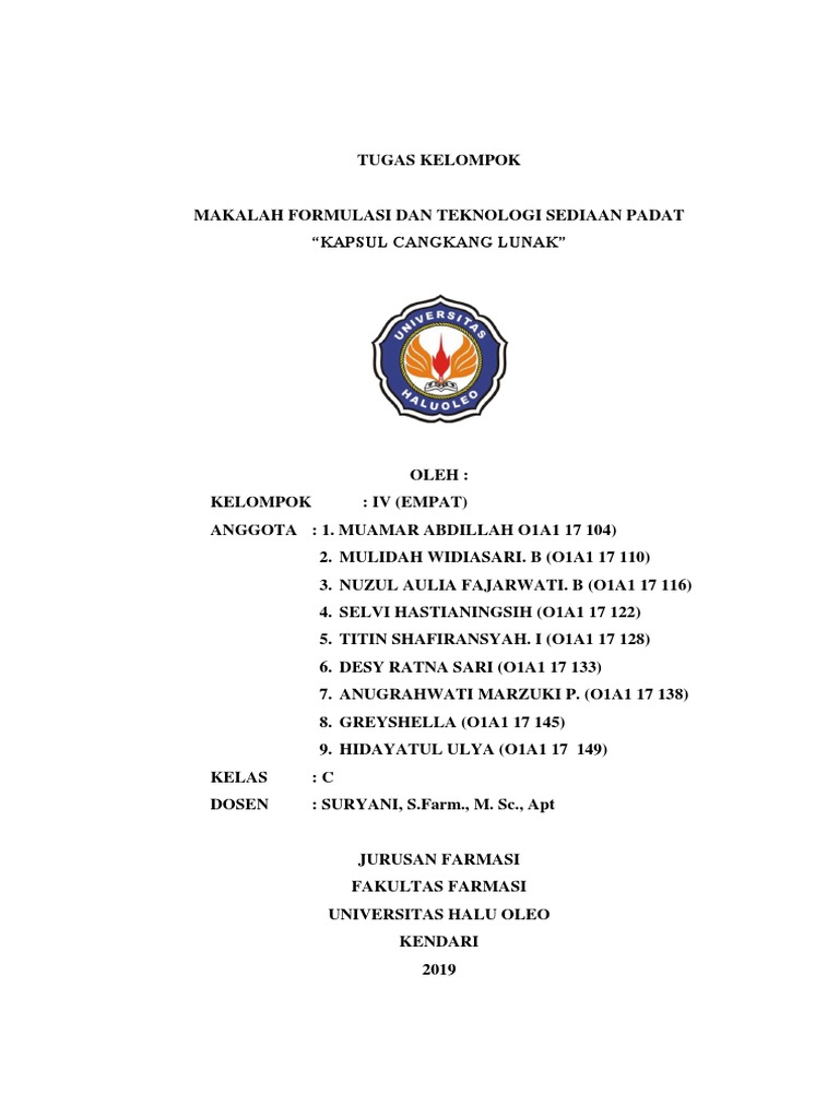Makalah Kapsul Lunak Fixx | PDF
