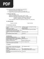 Landforms Lesson Plan - 1 | PDF | Geomorphology | Physical Geography