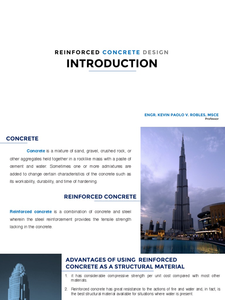 1 CE133P Introduction To Reinforced Concrete Design | PDF | Deformation ...