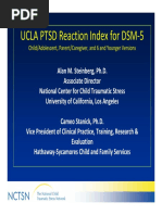 Pcl5 Scoring and Interpretation | PDF
